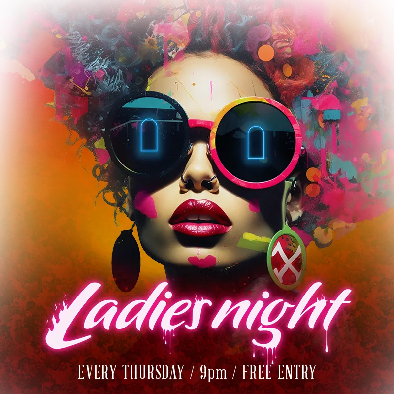 Bali's best Ladies' Night every Thursday